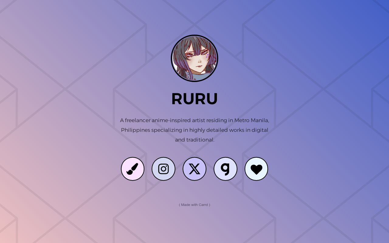 ruru's card ≽^•⩊•^≼
